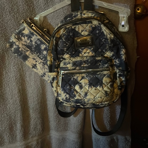 Steve Madden | Bags | Steven Madden Tye Dye Blue Mini Backpack | Poshmark